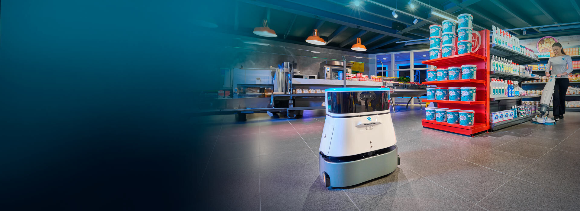 co-botic 45 | Intelligent robotic scrubber-dryer for… | i-Team Global